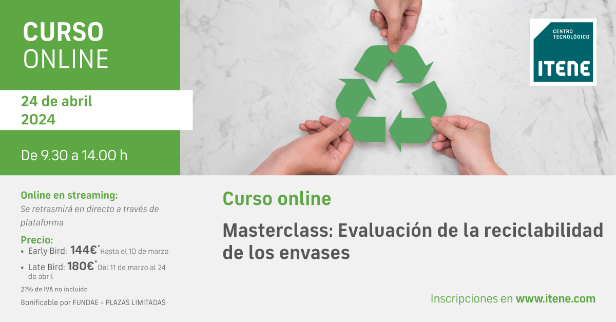 Masterclass Reciclabilidad de los envases, abril 2024